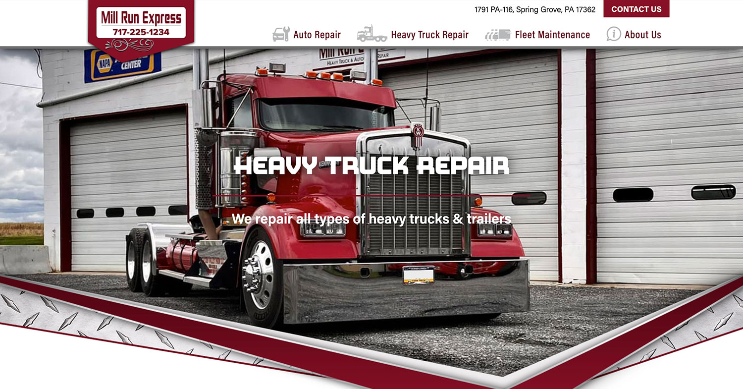 Heavy Truck Repair - Mill Run Express